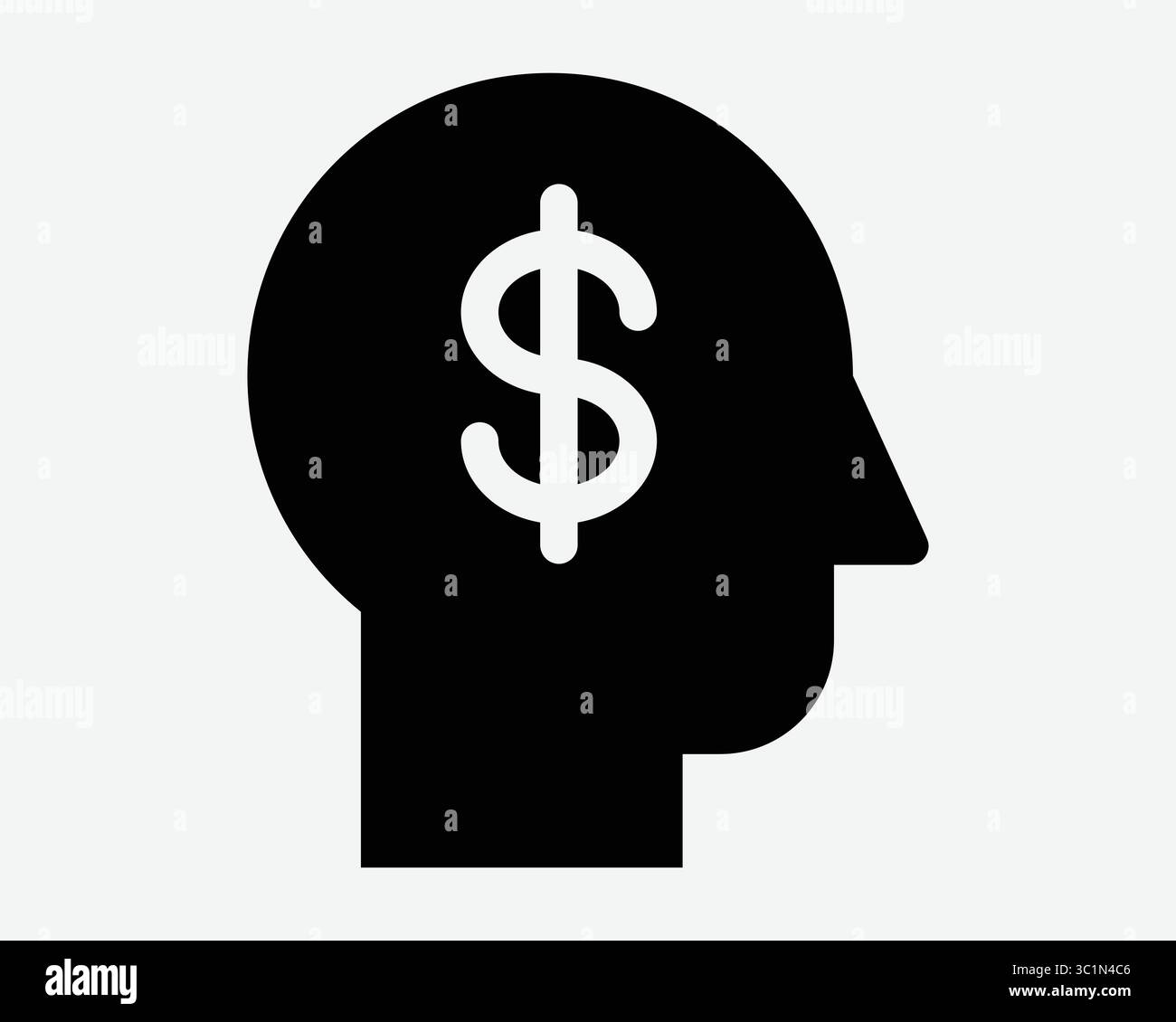 Money Minded Calculative Cash Dollar Planning Budget Financial Wealth ...