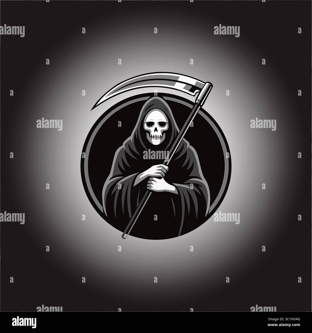 Dark gradient visuals hi-res stock photography and images - Alamy