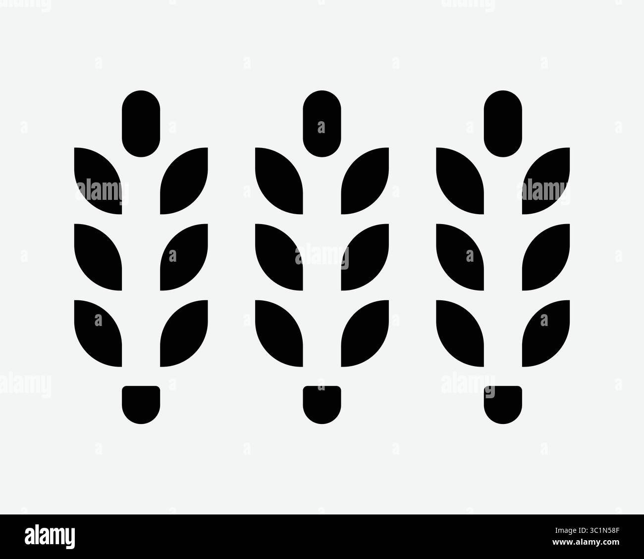 Stalk seed Stock Vector Images - Alamy