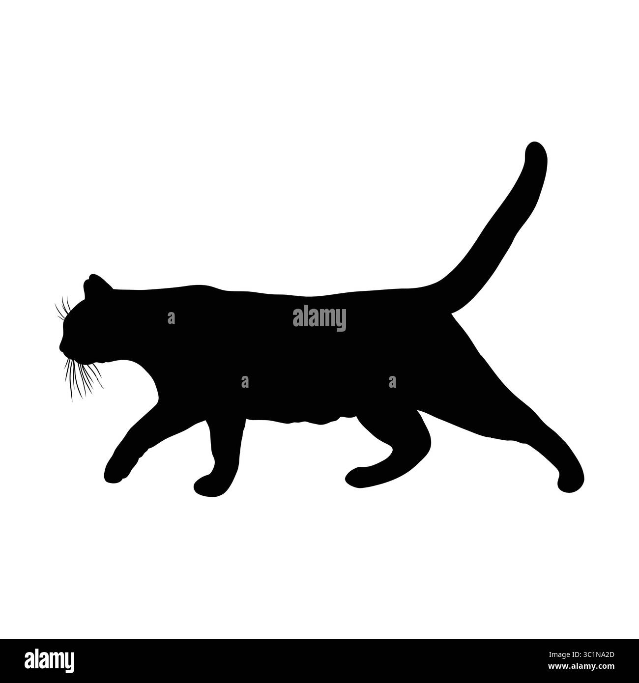 Walking pose vector vectors Black and White Stock Photos & Images - Alamy