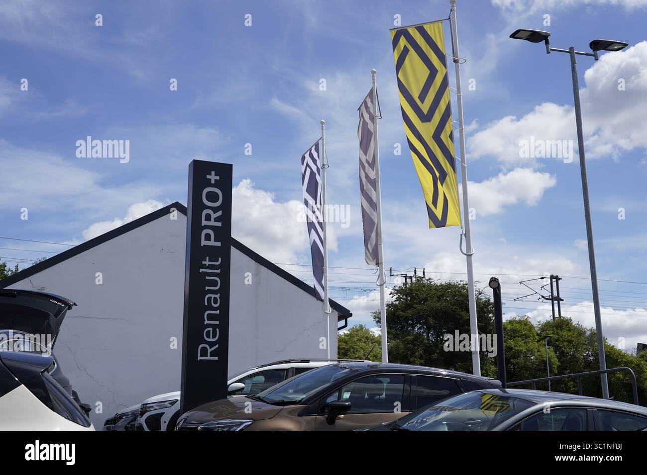 Renault Pro+ plus cars dealership Corporate logo signs in Barnsley ...