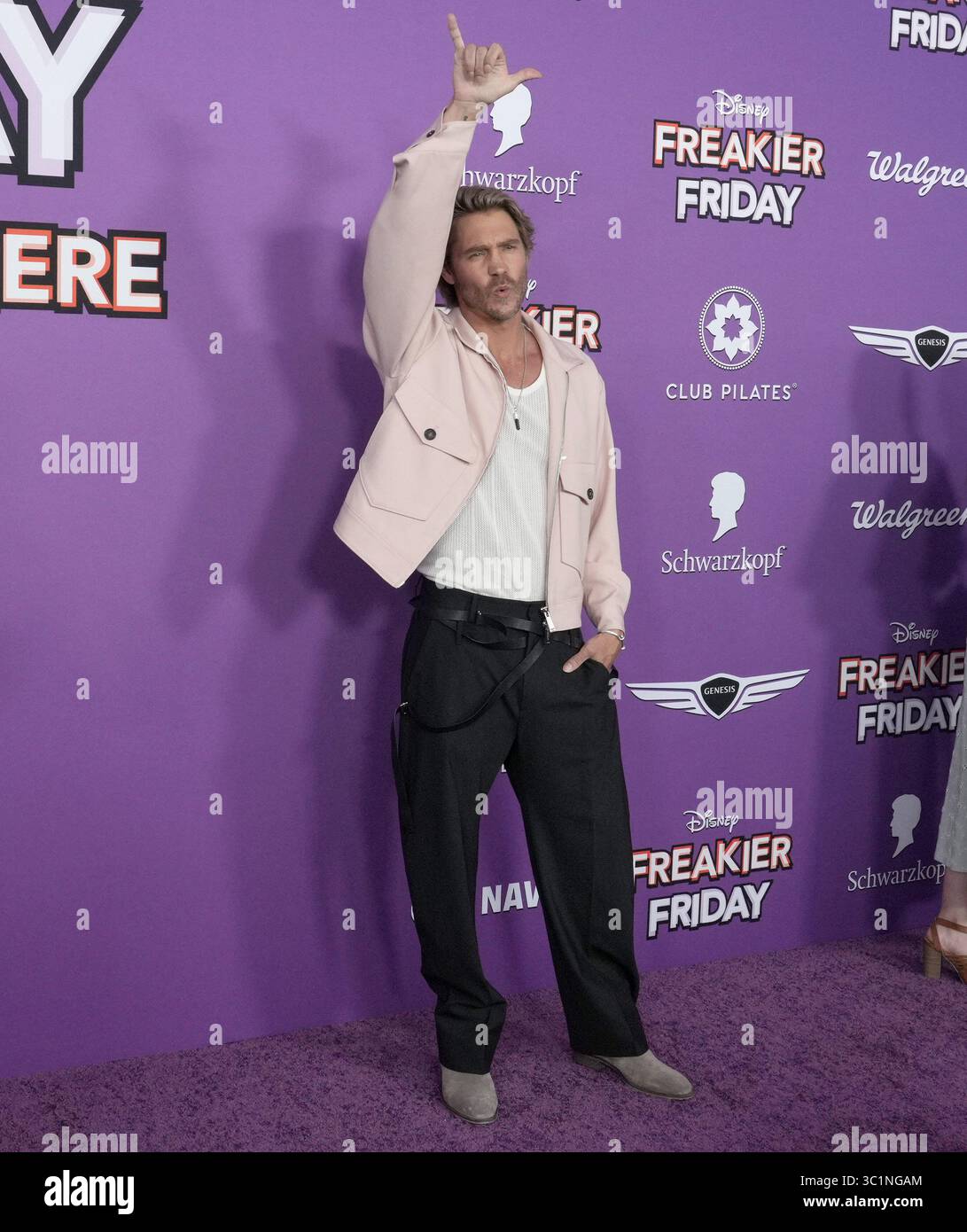 Chad Michael Murray arrives at the Disney’s “FREAKIER FRIDAY” Premiere ...