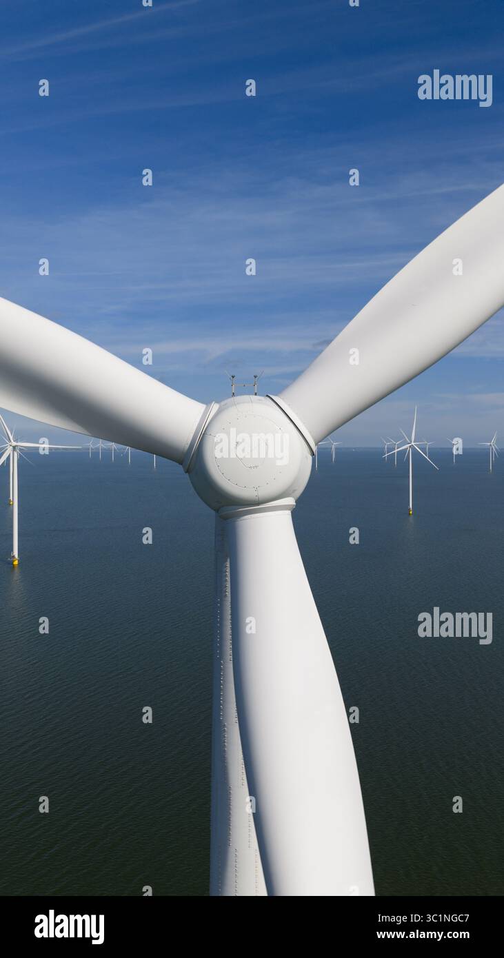 Offshore wind turbine fixed foundation hi-res stock photography and ...