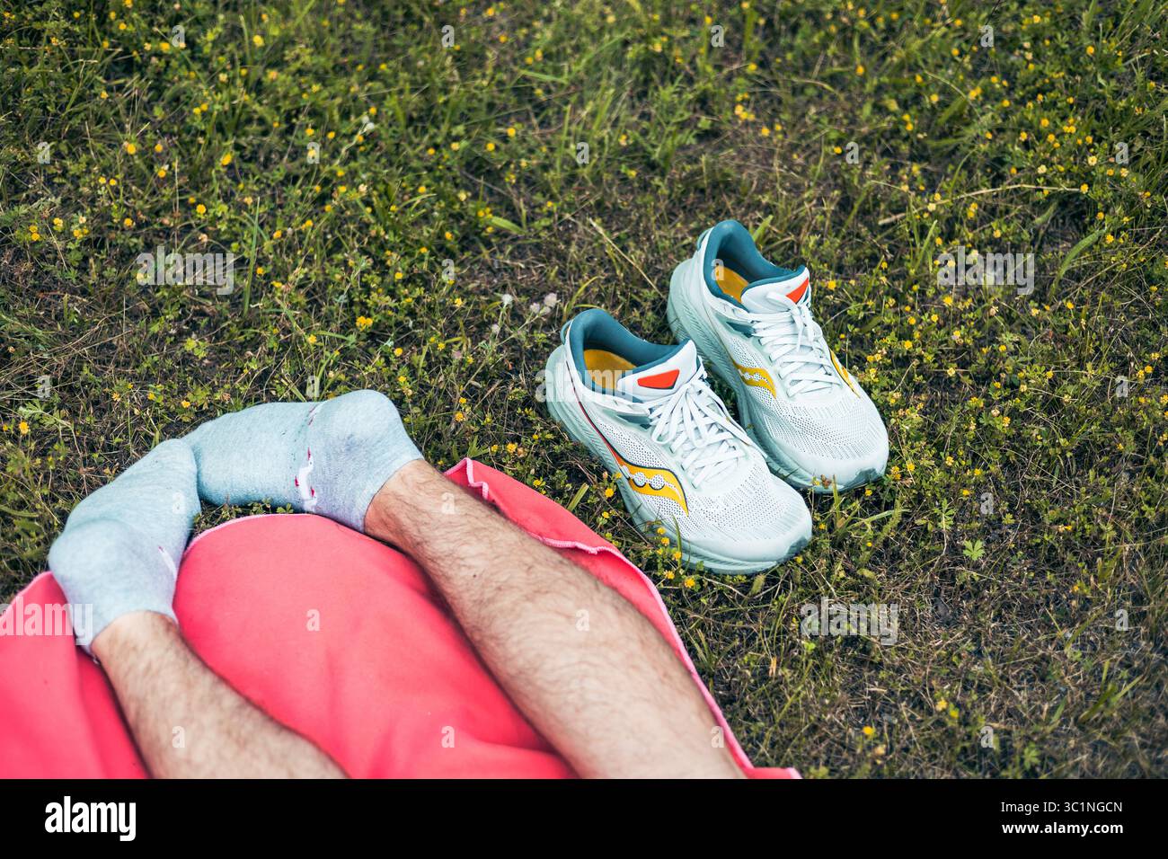 Legs relax hi-res stock photography and images - Alamy