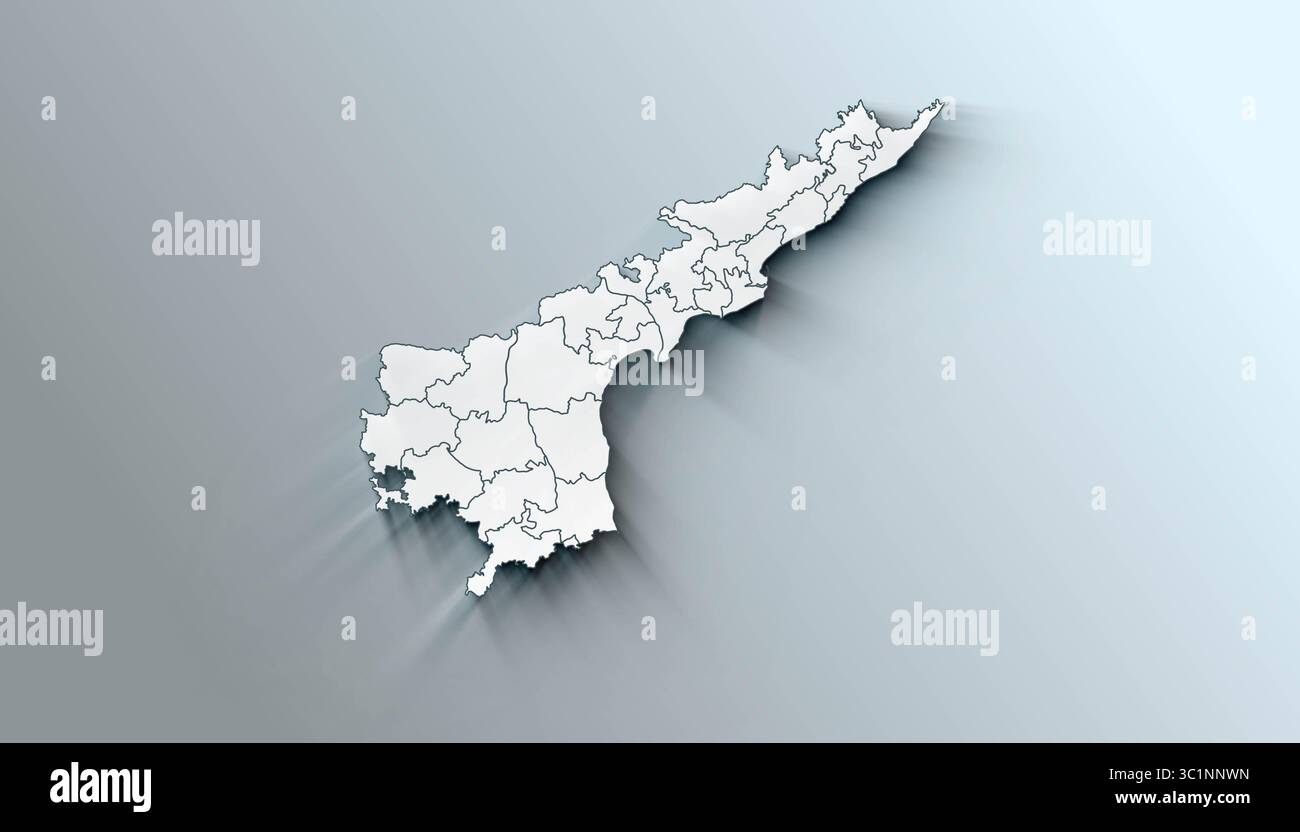 Andhra pradesh map hi-res stock photography and images - Alamy