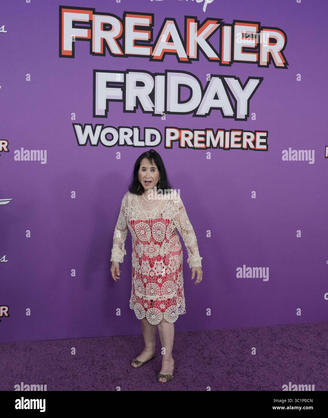 Lucille Soong arrives at the Disney’s “FREAKIER FRIDAY” Premiere held ...