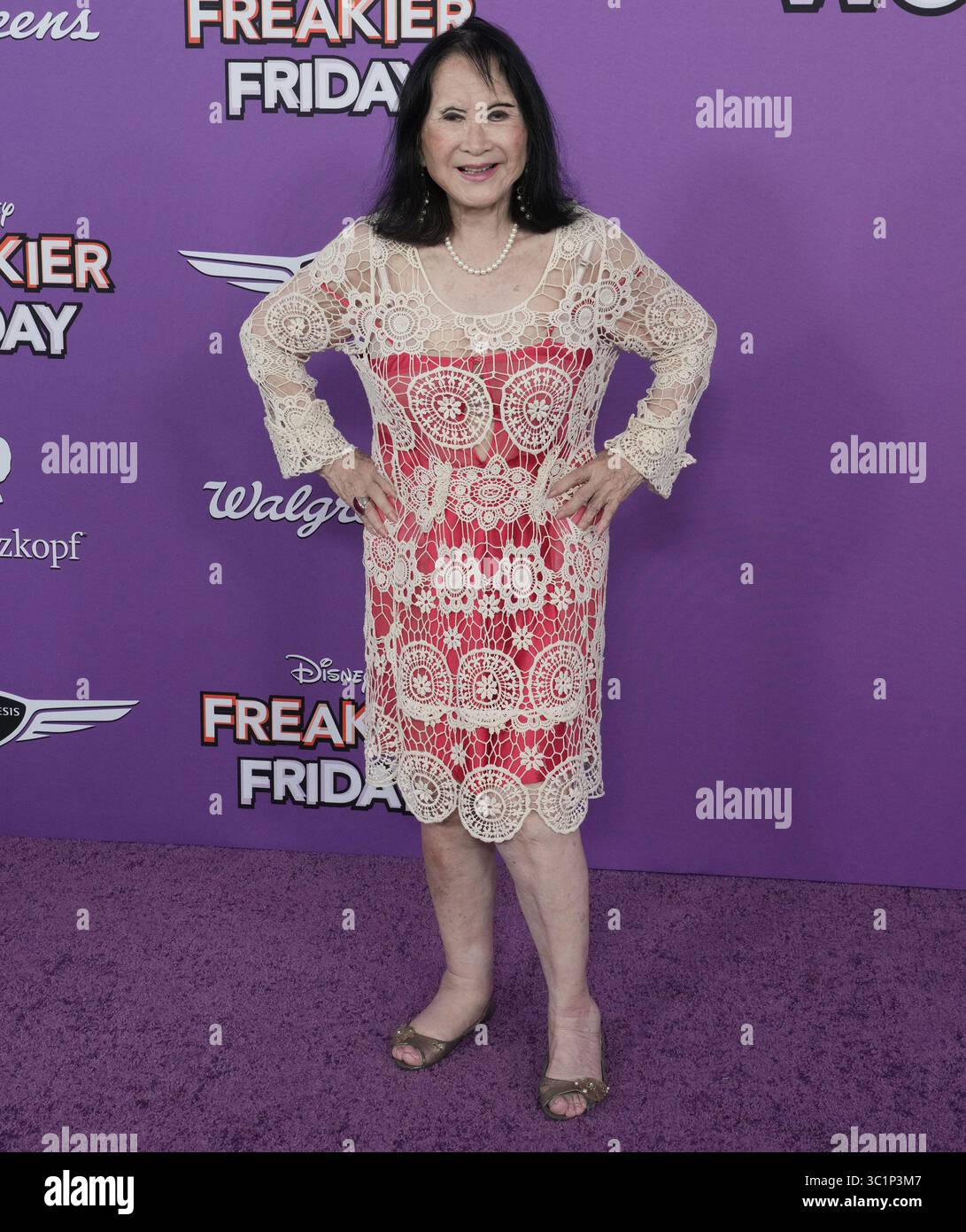 Lucille Soong arrives at the Disney’s “FREAKIER FRIDAY” Premiere held ...