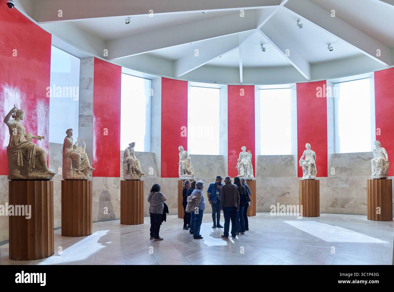The muses of Cristina of Sweden, Eight marble statues, Hadrian's Villa ...