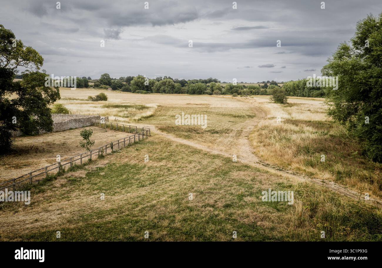 Drone image rural english hi-res stock photography and images - Alamy