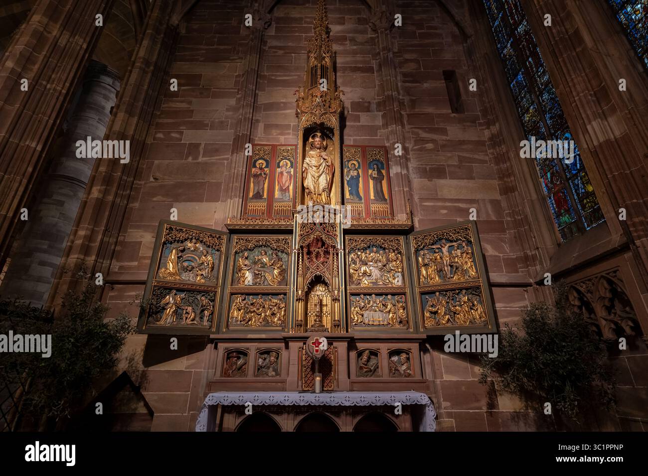 Altarpiece of the Holy Saviour in Chapel of Saint Catherine in ...