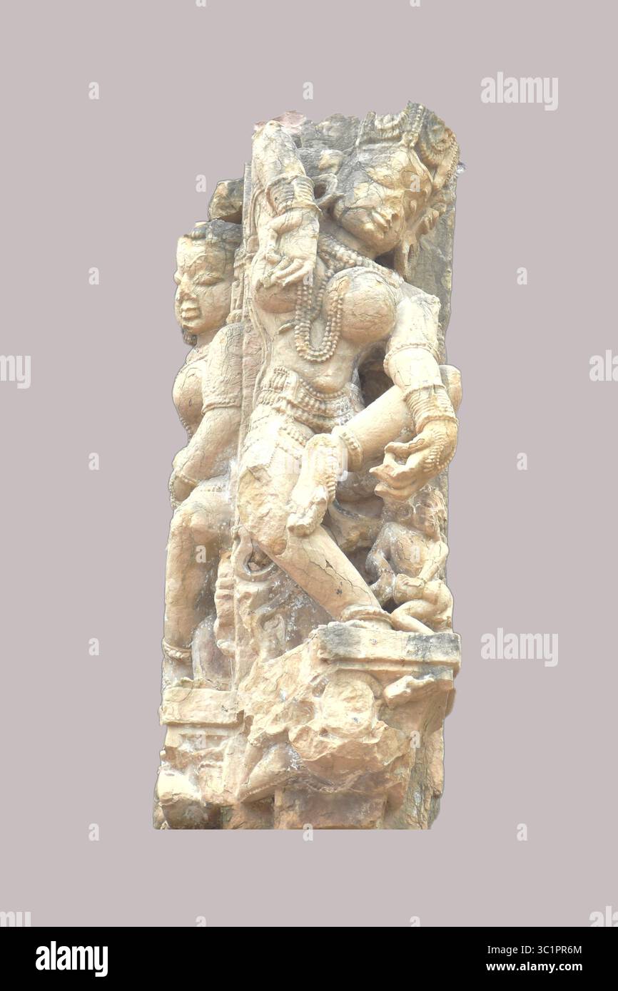 Kalachuri Era Stone Sculpture – Ancient Indian Temple Art and ...