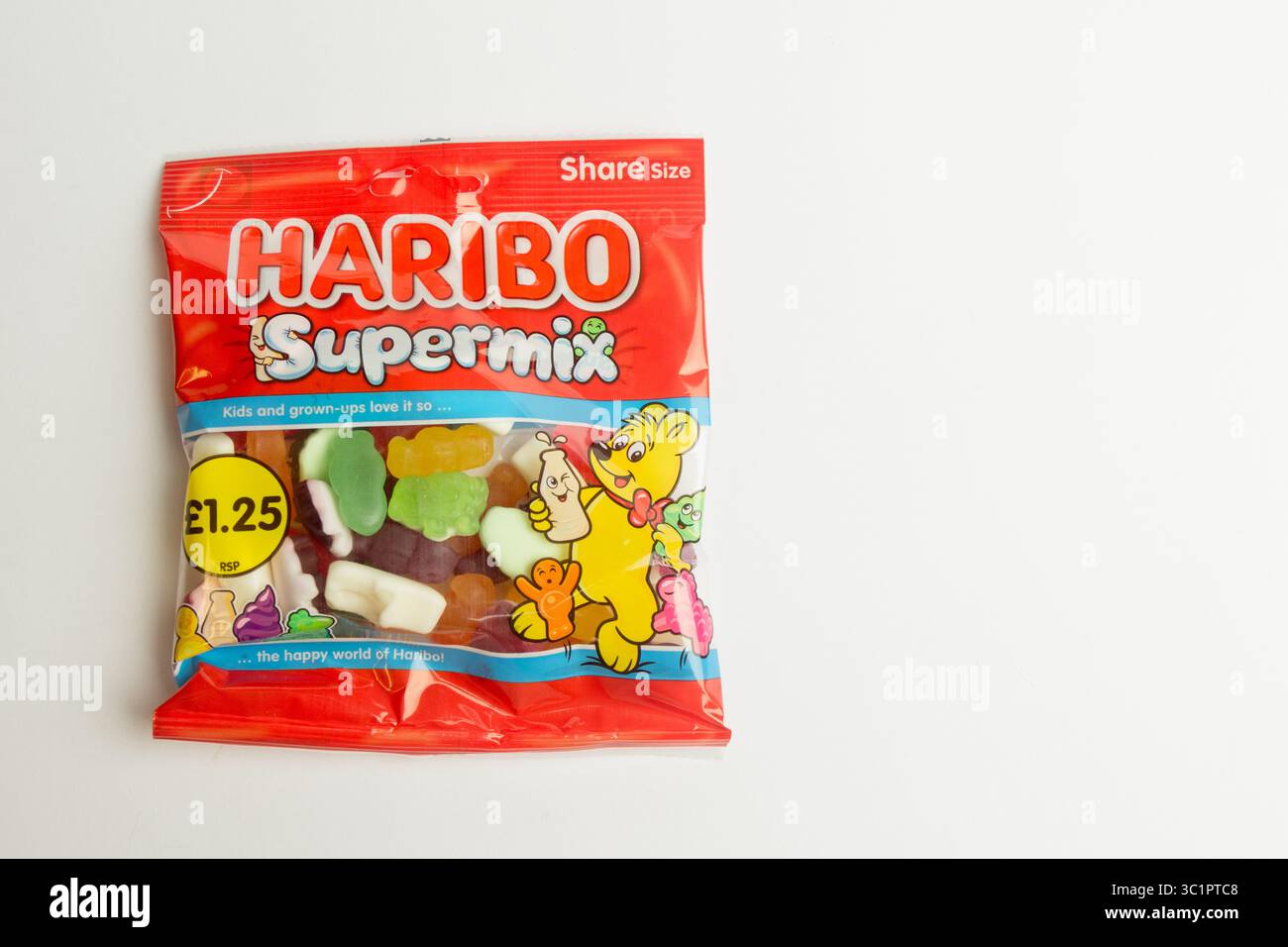 London, United Kingdom, July 21st 2025 :- A View Of A Packet Of Haribo ...