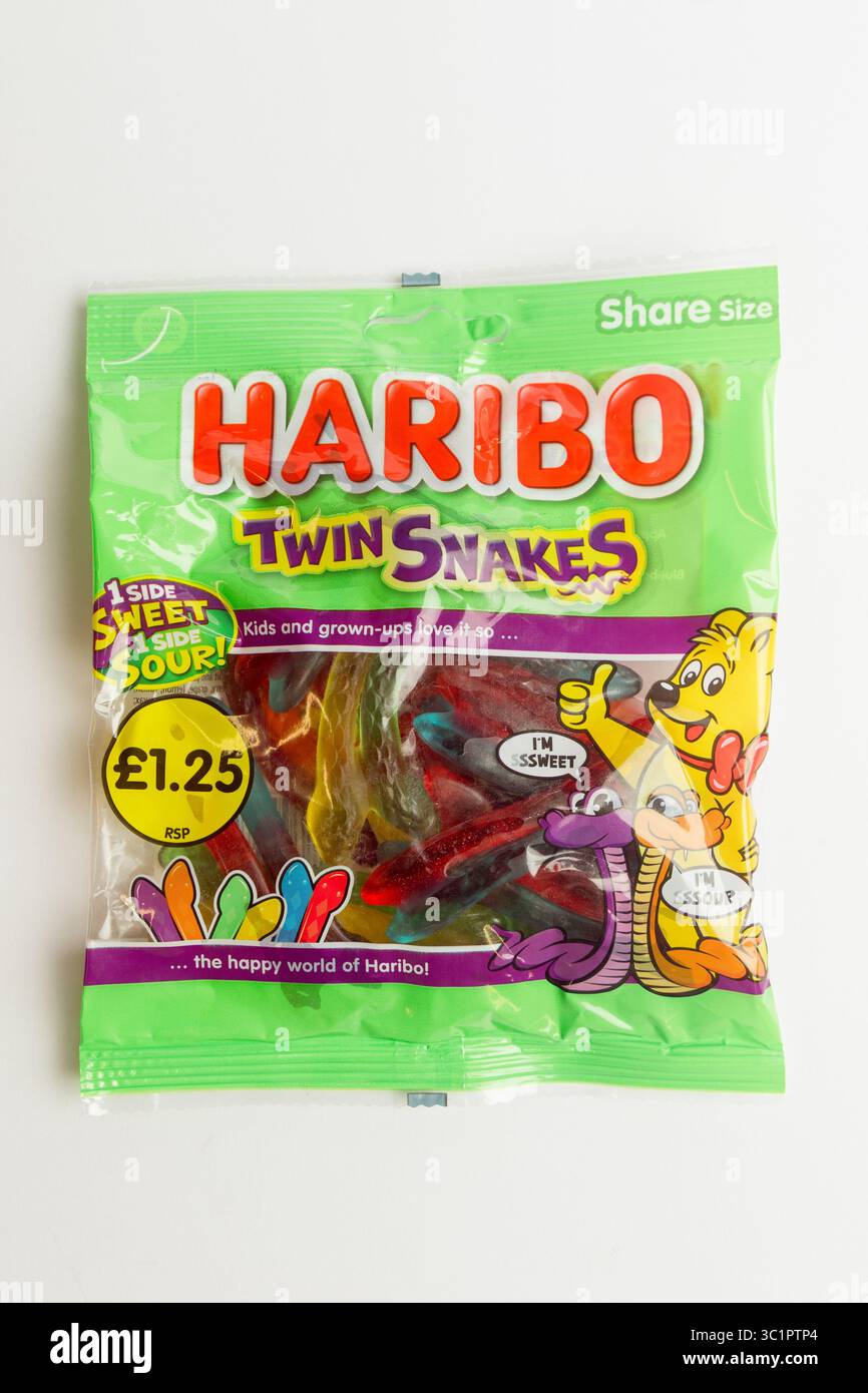 London, United Kingdom, July 21st 2025 :- A View Of A Packet Of Haribo ...