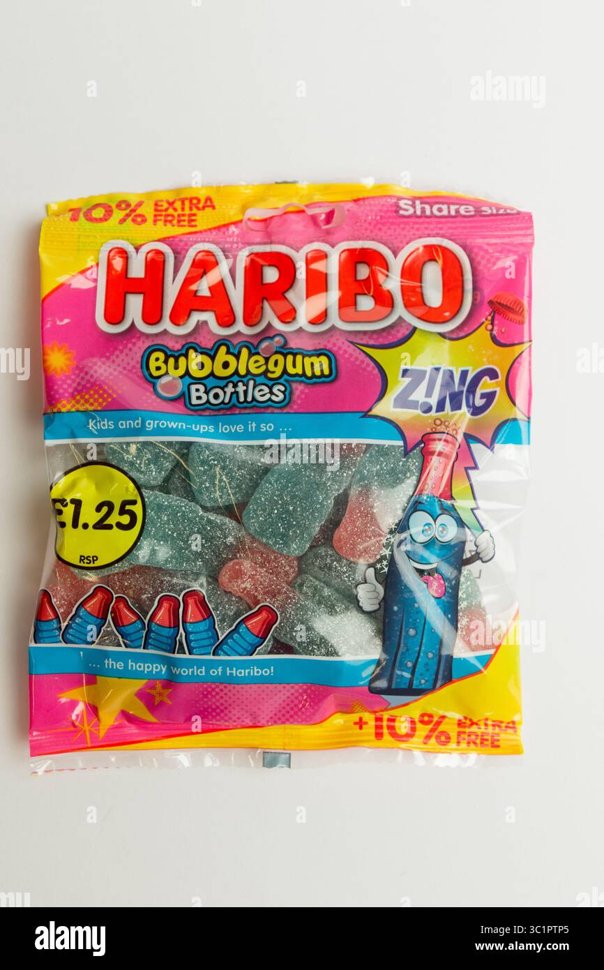 London, United Kingdom, July 21st 2025 :- A View Of A Packet Of Haribo ...
