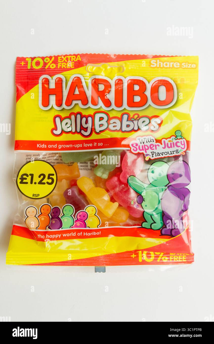 London, United Kingdom, July 21st 2025 :- A View Of A Packet Of Haribo ...