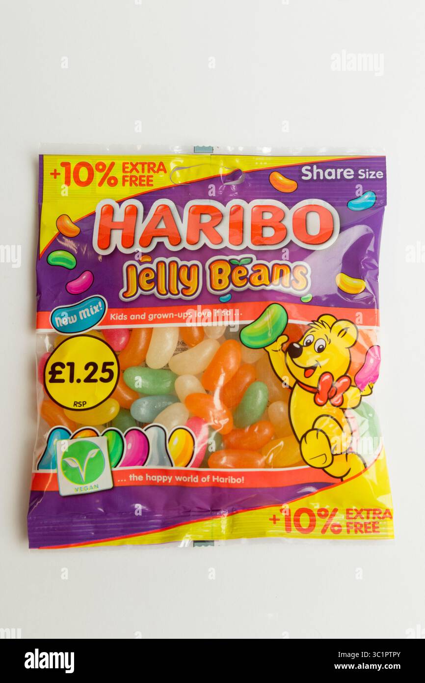 London, United Kingdom, July 21st 2025 :- A View Of A Packet Of Haribo ...