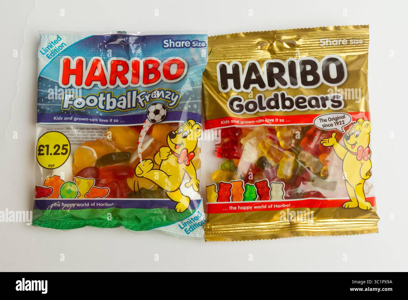 London, United Kingdom, July 21st 2025 :- A View Of A Packet Of Haribo ...