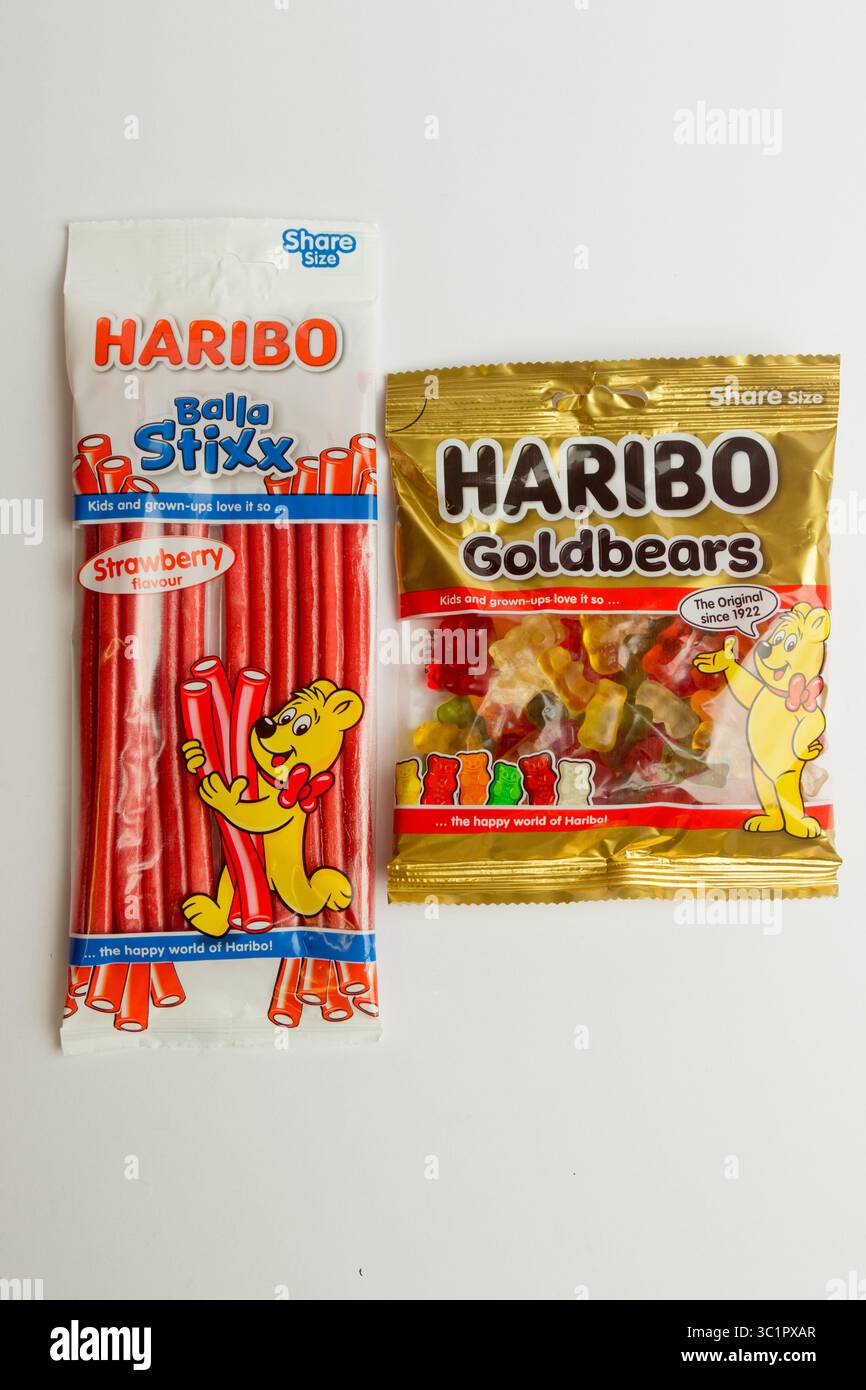 London, United Kingdom, July 21st 2025 :- A View Of A Packet Of Haribo ...