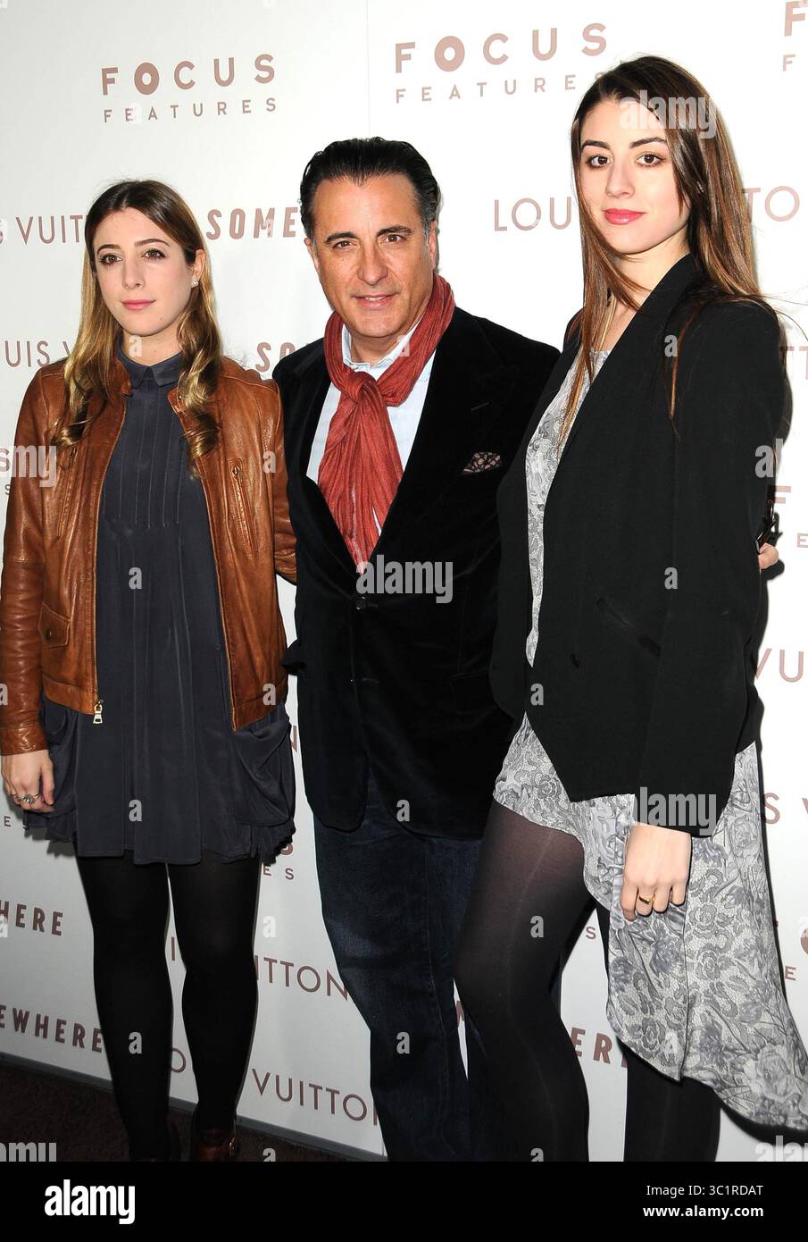 Andy Garcia and his daughters Alessandra Garcia-Lorido and Dominik ...