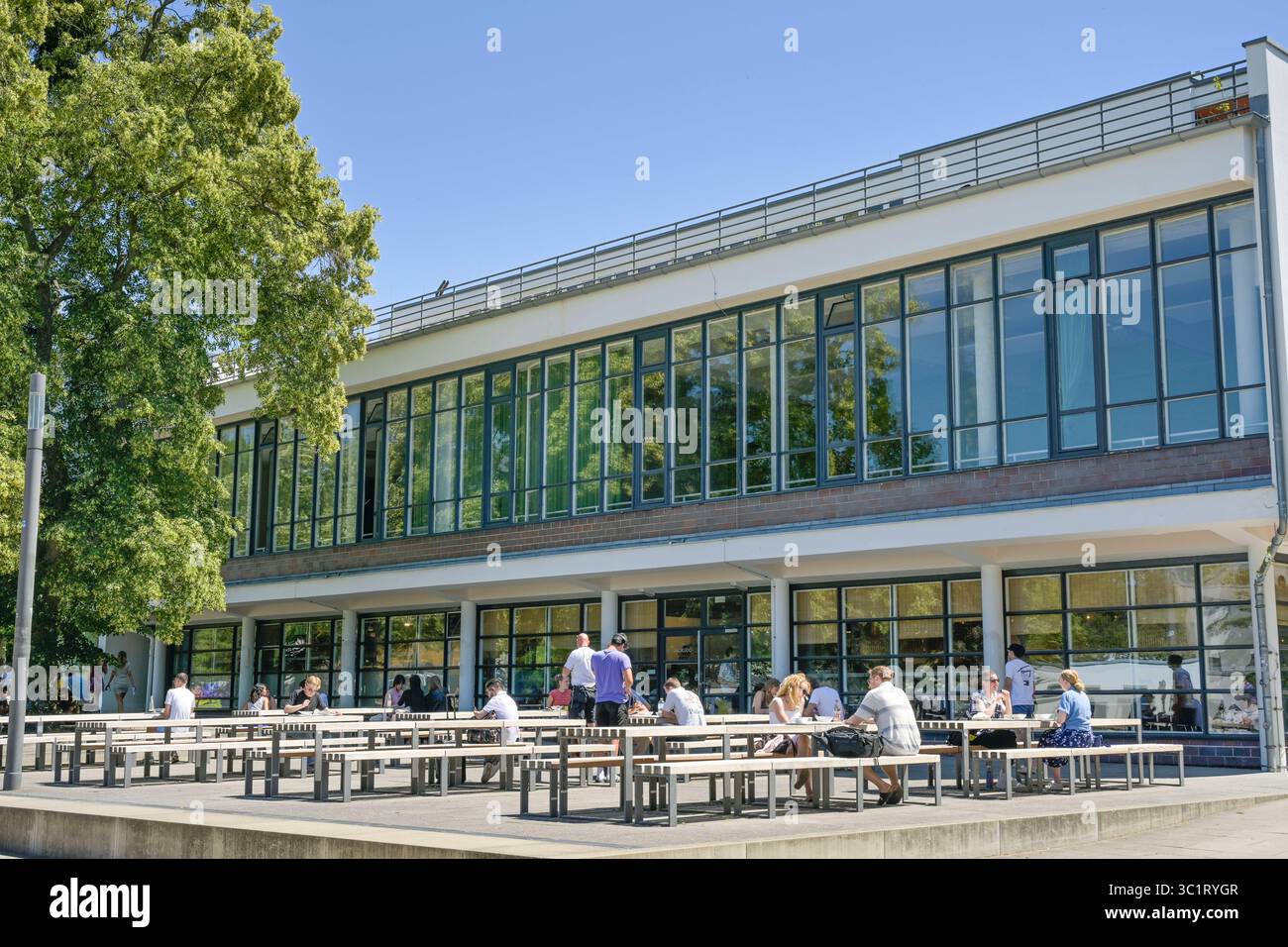 Mensa Veggie No. 1, Freie Universität, Van t-Hoff-Straße, Dahlem ...
