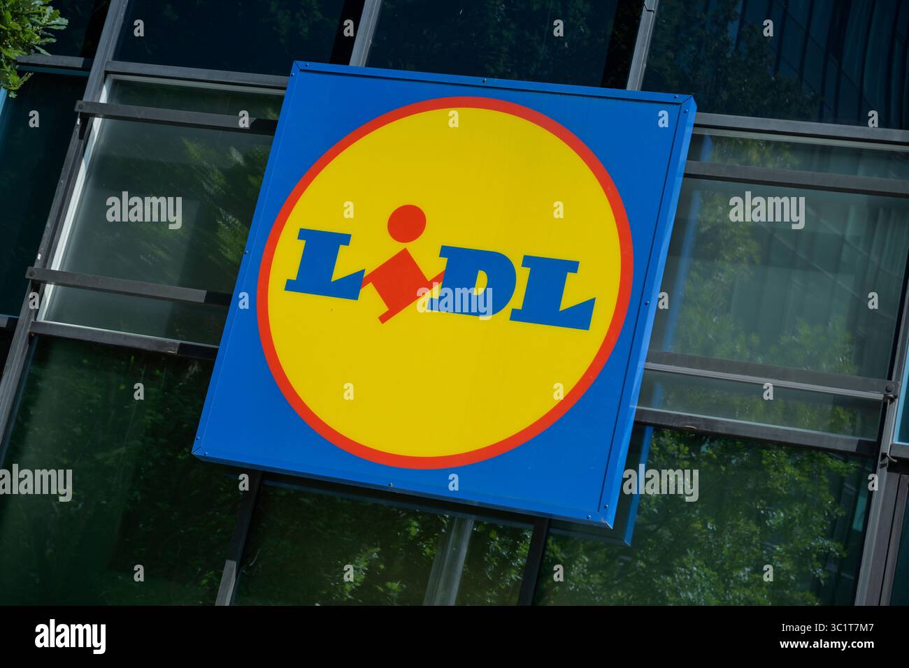Logo Lidl Markt, Schöneberg, Bezirk Tempelhof-Schöneberg, Berlin ...