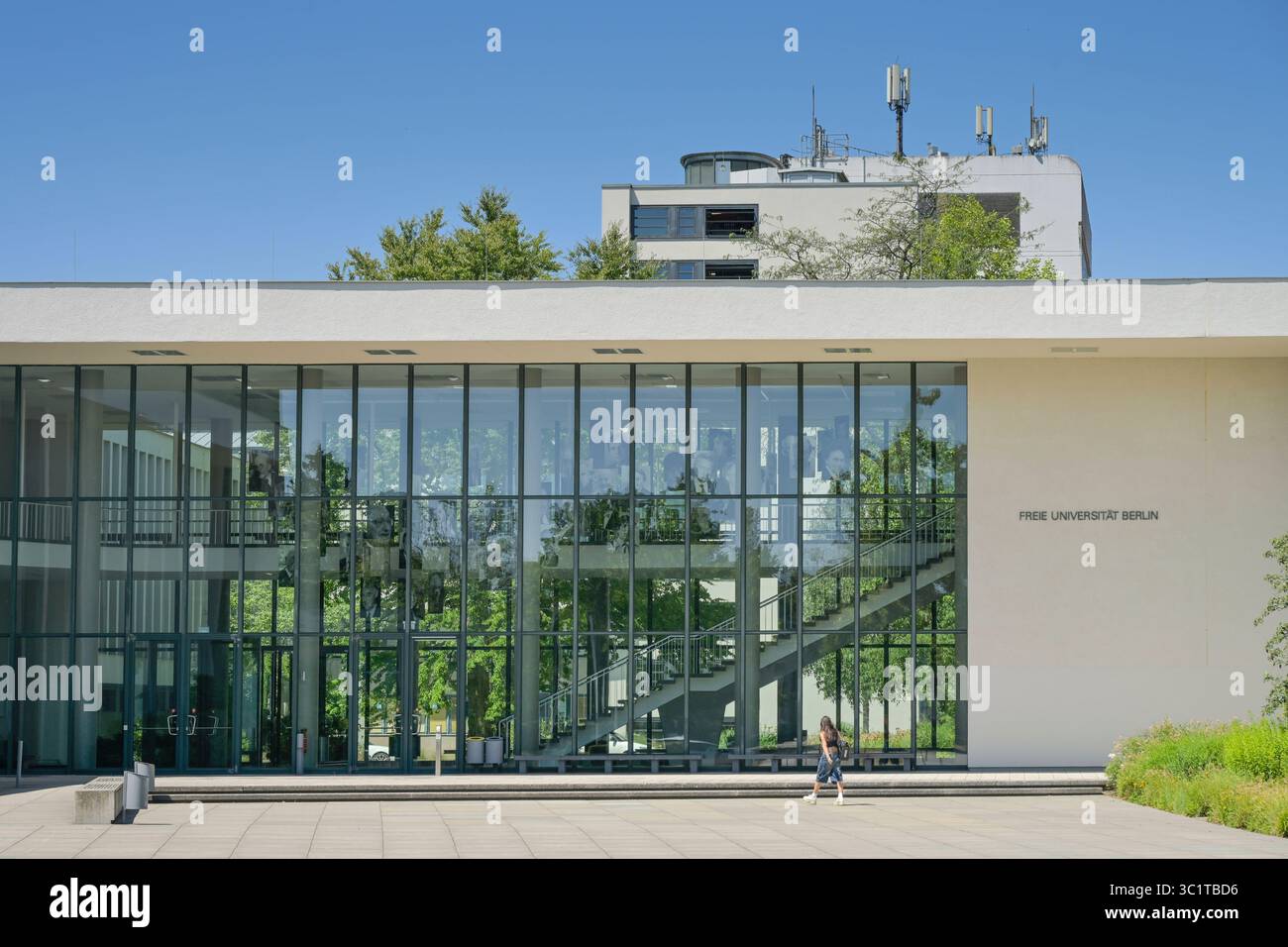 Henry-Ford-Bau, Freie Universität, Garystraße, Dahlem, Steglitz ...