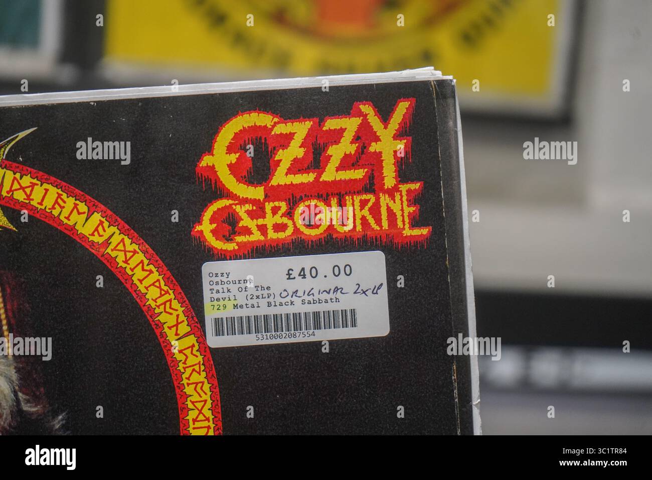 Ozzy osbourne album cover hi-res stock photography and images - Alamy