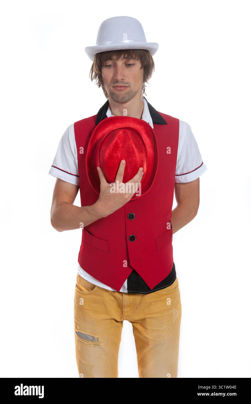 Celebration performer costume Cut Out Stock Images & Pictures - Alamy