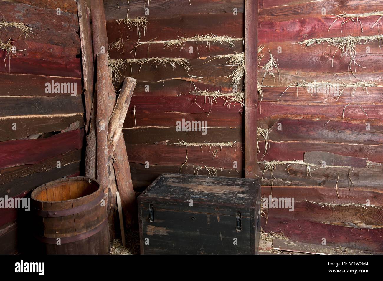 Barn setting hay texture natural hi-res stock photography and images ...