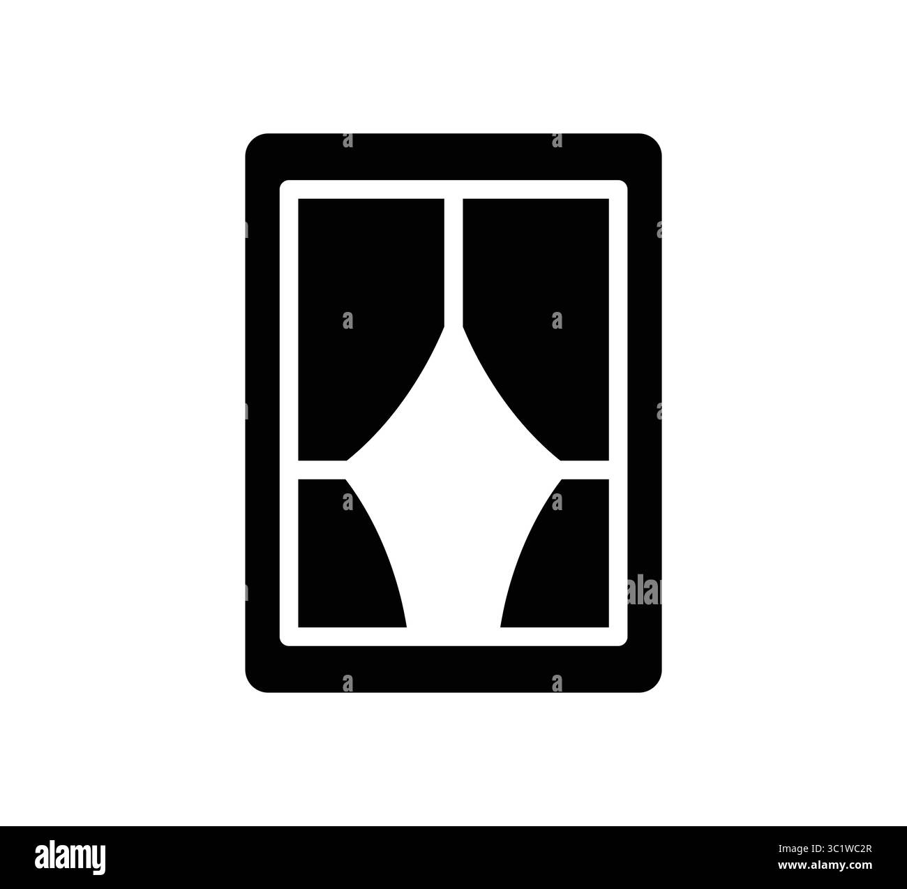 Window adorned Black and White Stock Photos & Images - Alamy