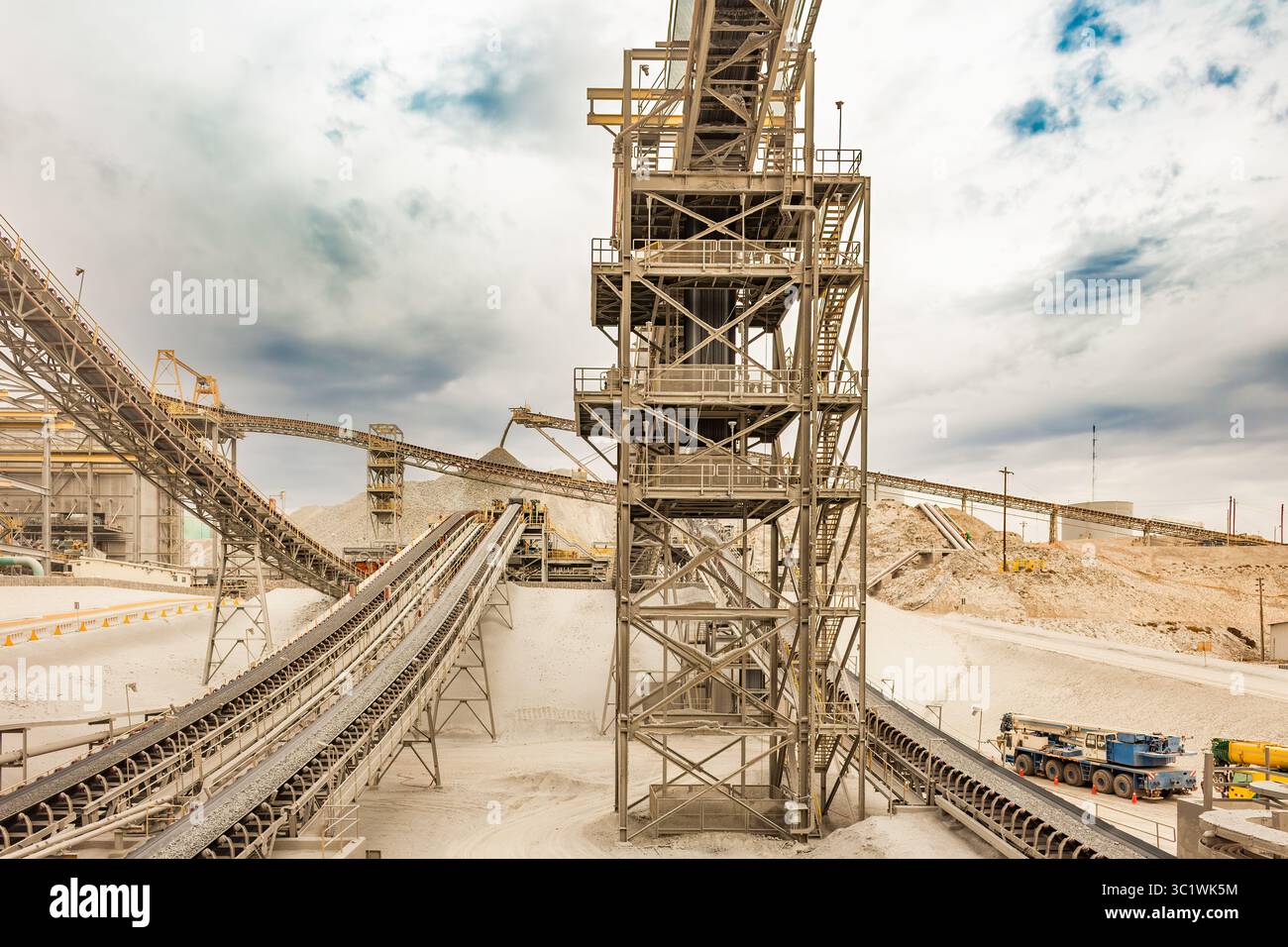 Peru's copper mining industry: A complex network of conveyor belts ...