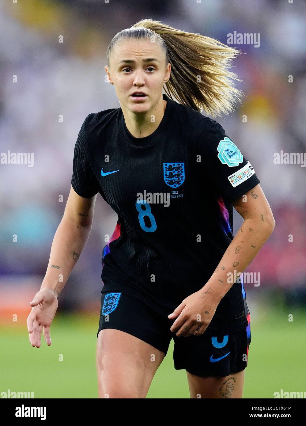 England's Georgia Stanway during the UEFA Women's Euro 2025 semi-final ...