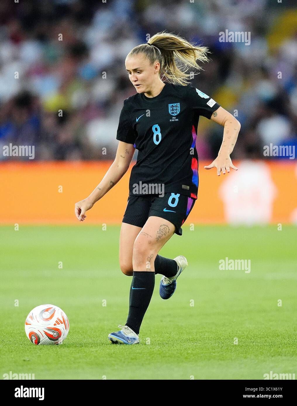 England's Georgia Stanway during the UEFA Women's Euro 2025 semi-final ...
