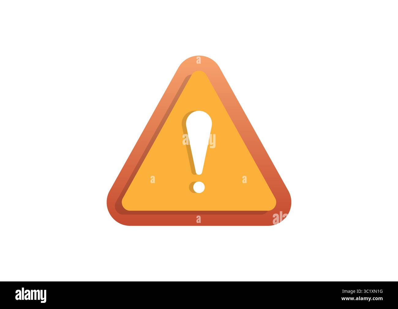 Warning Sign Icon Vector – Caution Alert Triangle Symbol Stock Vector Image & Art - Alamy