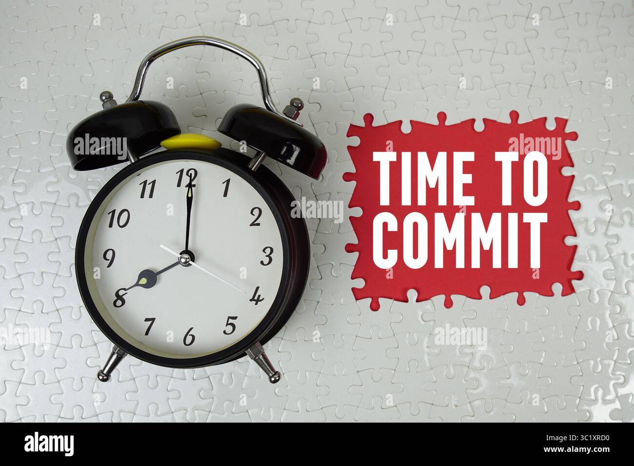 Commitment text on red hi-res stock photography and images - Alamy