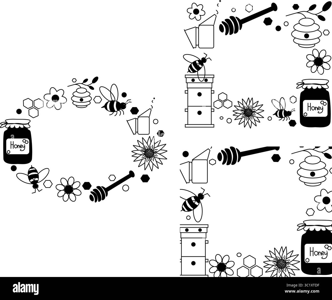 Vector illustration traditional jewish Black and White Stock Photos ...