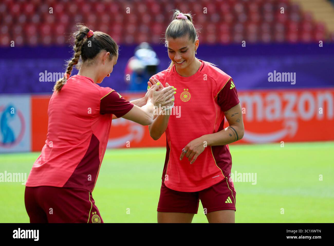 Zürich, Schweiz 22. Juli 2025: DFB - Frauen Nationalmannschaft - Euro ...