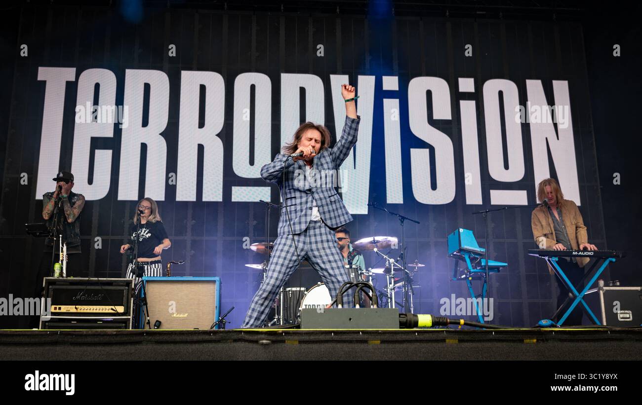 Terrorvision at Bearded Theory 2025 Stock Photo - Alamy