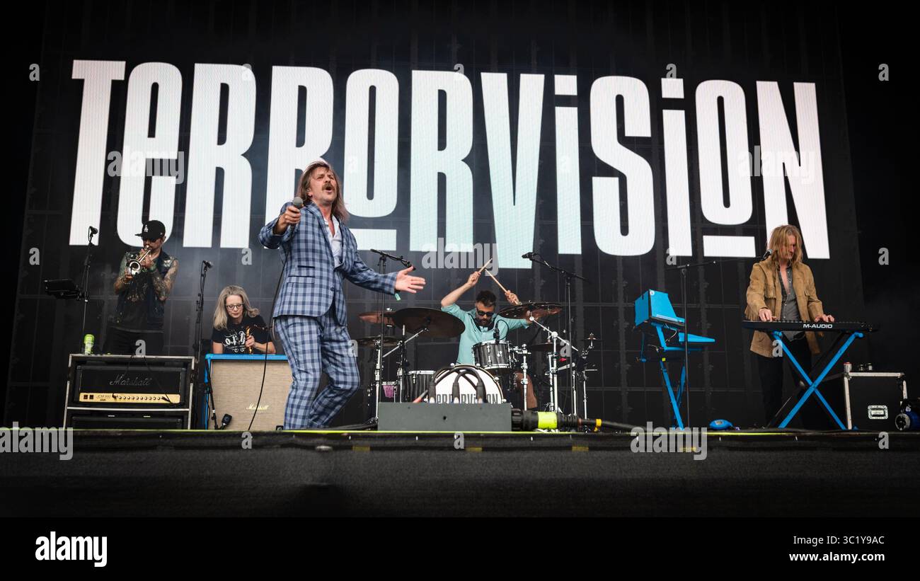Terrorvision at Bearded Theory 2025 Stock Photo - Alamy