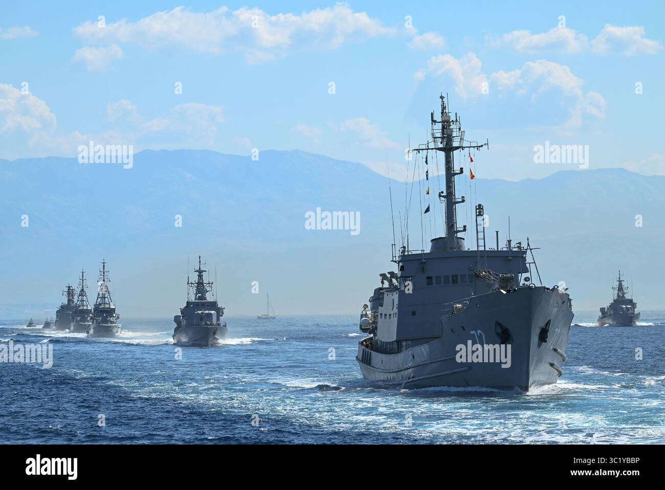 Media coverage of the training of Croatian Navy ships for the military ...