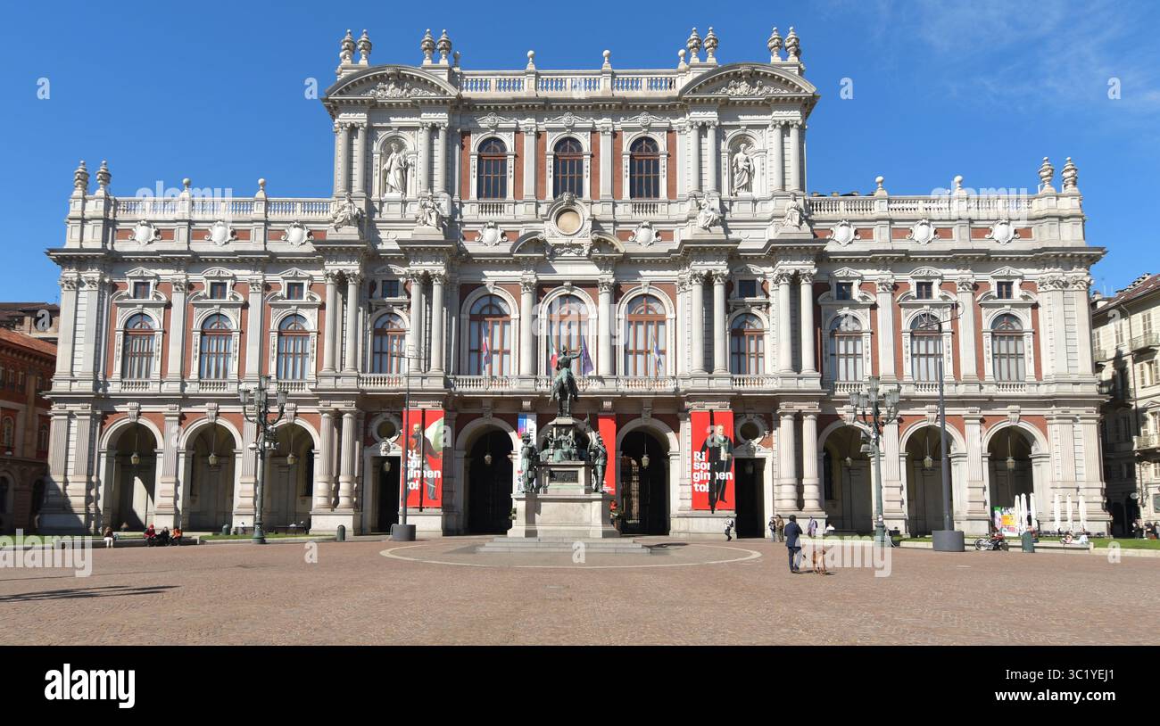 Palazzo Carignano is a Baroque jewel of Turin and the seat of Italy's ...
