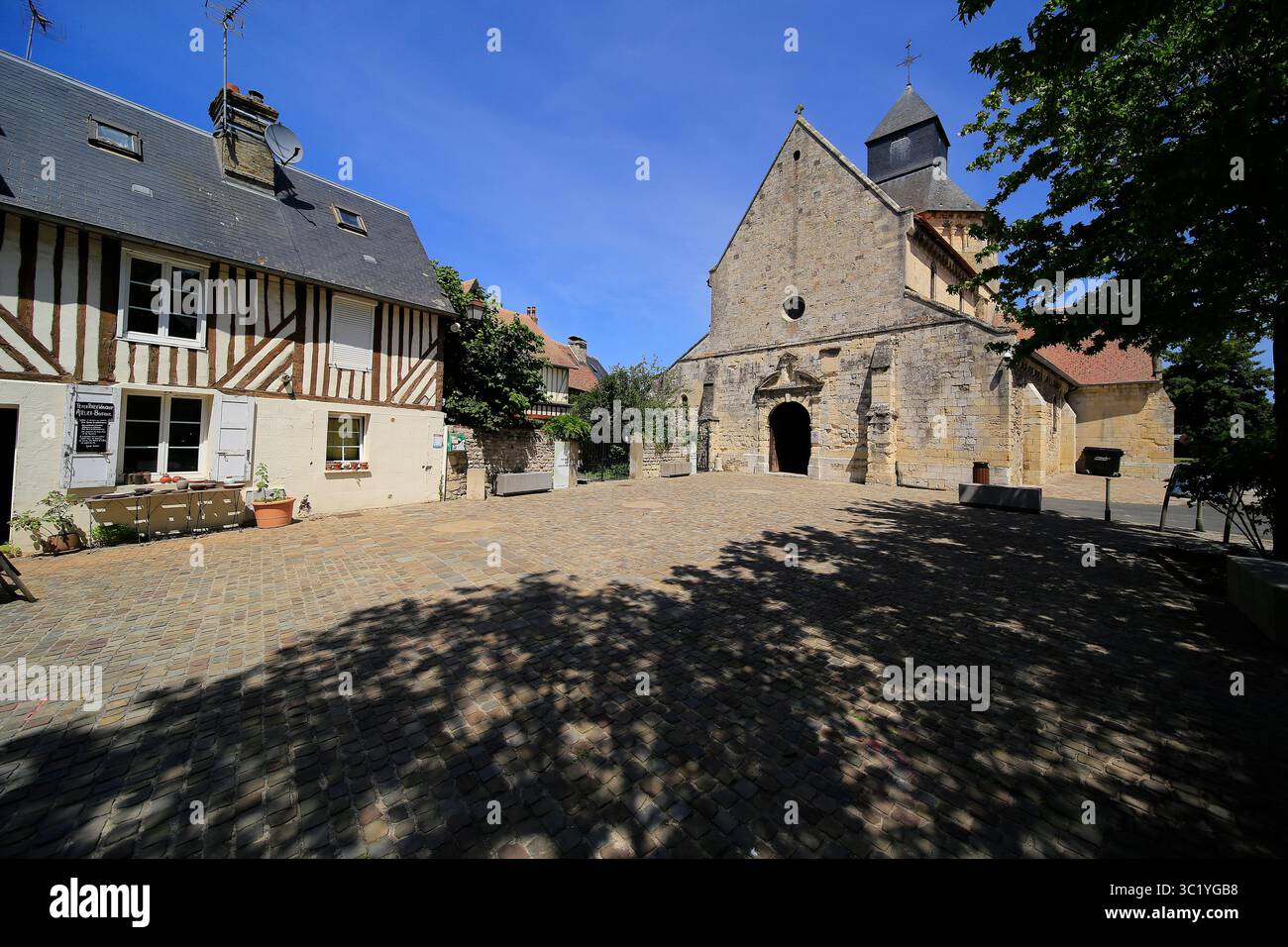 Traditional norman architecture in hi-res stock photography and images ...