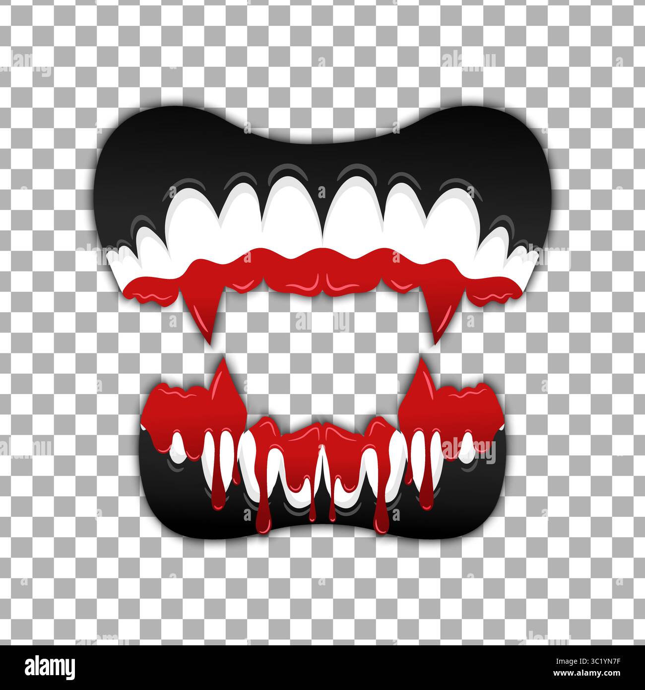 Bloody bite Stock Vector Images - Alamy