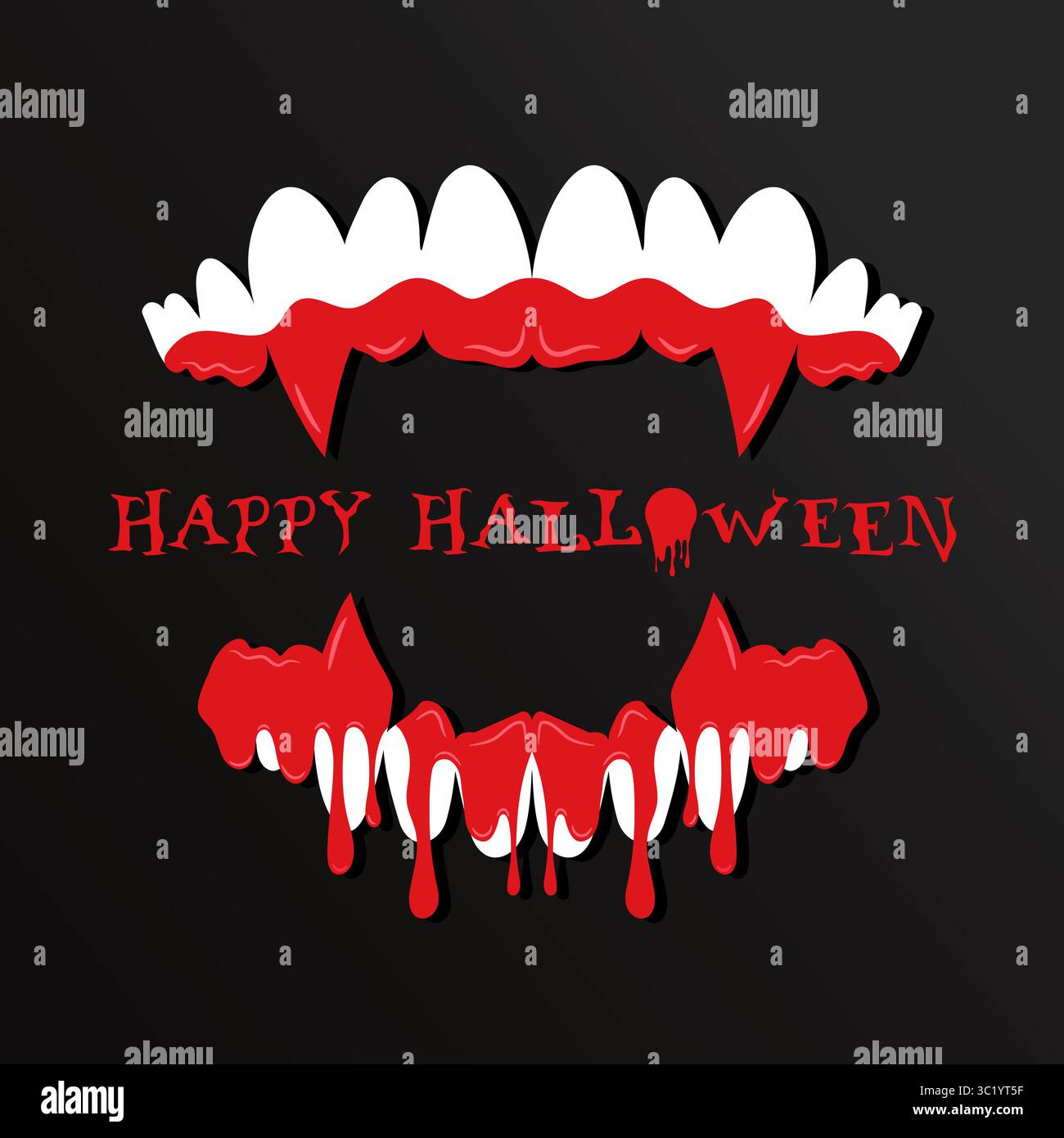 Jaws jaw teeth Stock Vector Images - Alamy