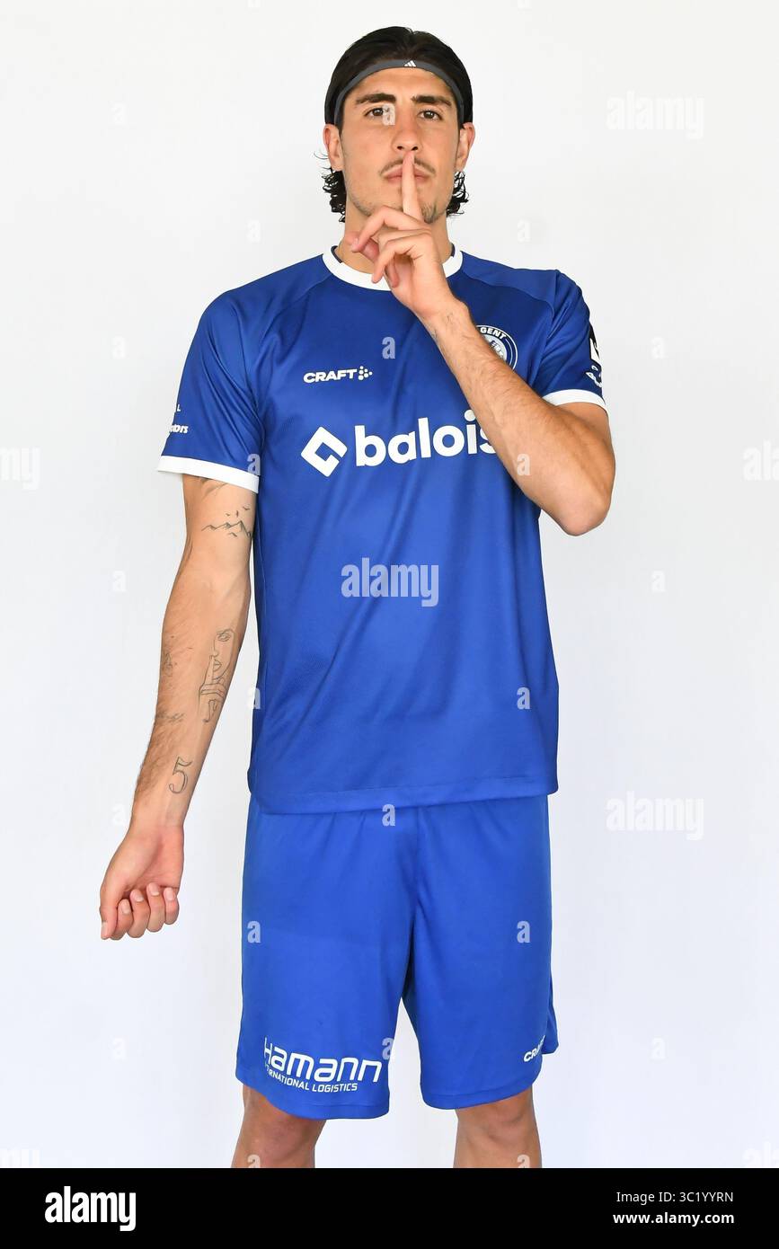 Gent's Omri Gandelman poses for a portrait picture at the 2025-2026 ...