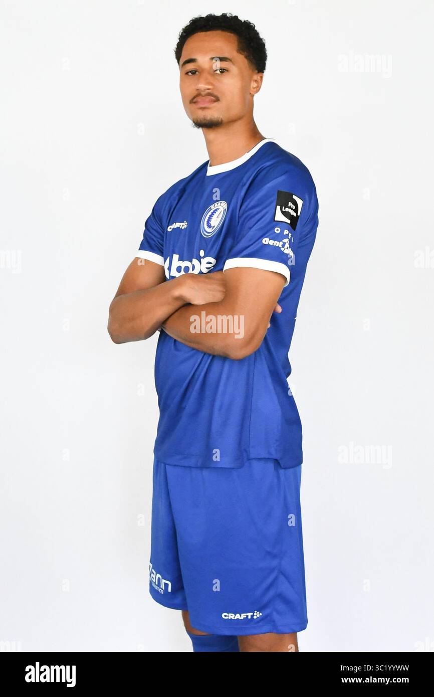 Gent's Aime Omgba poses for a portrait picture at the 2025-2026 season ...
