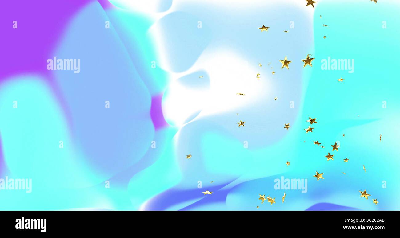 Dancing metallic gold star hi-res stock photography and images - Alamy