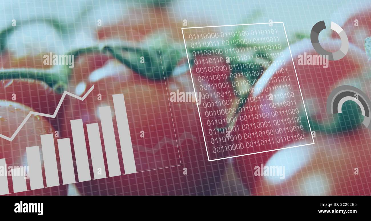 Green red code bar graph hi-res stock photography and images - Alamy