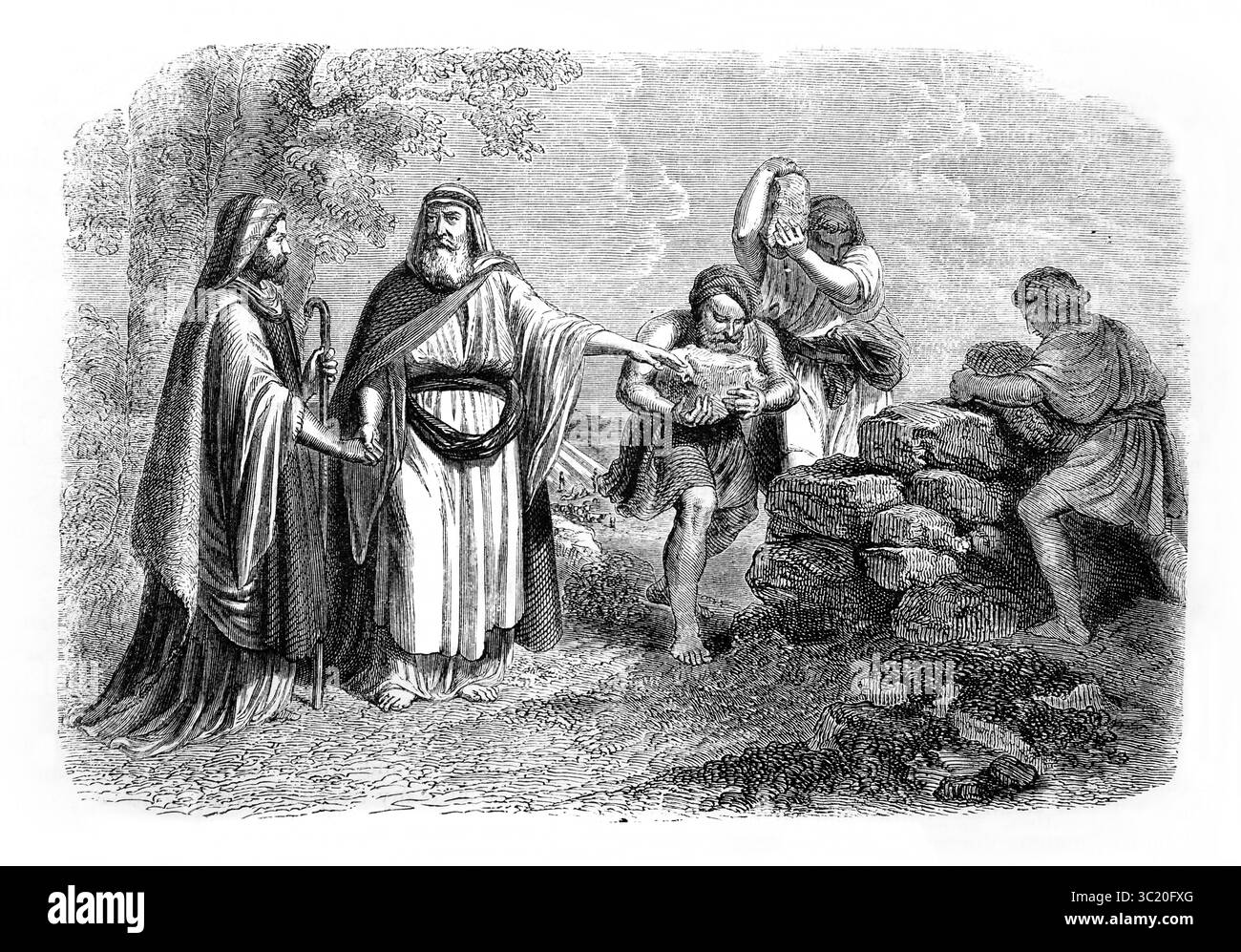 Jacob and laban covenant hi-res stock photography and images - Alamy