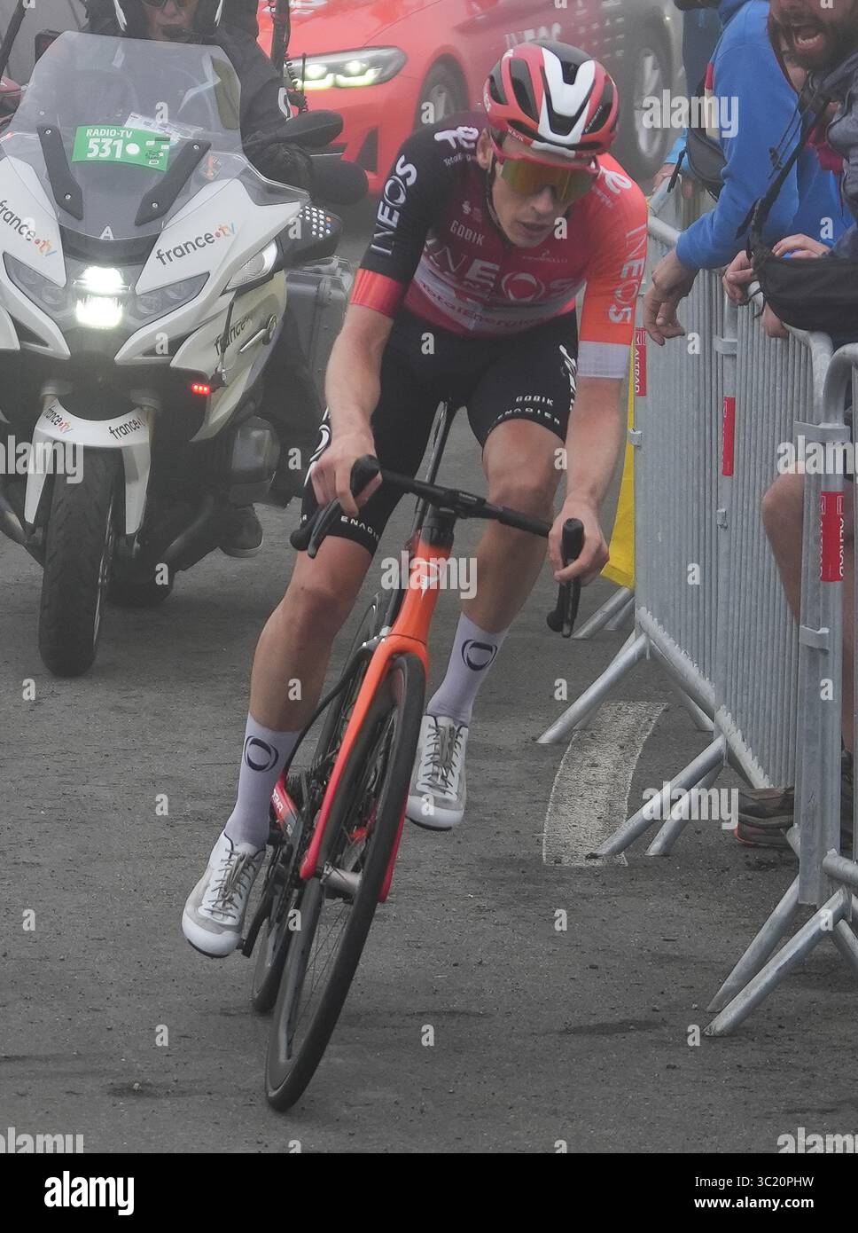 Thymen arensman tour de france hi-res stock photography and images - Alamy